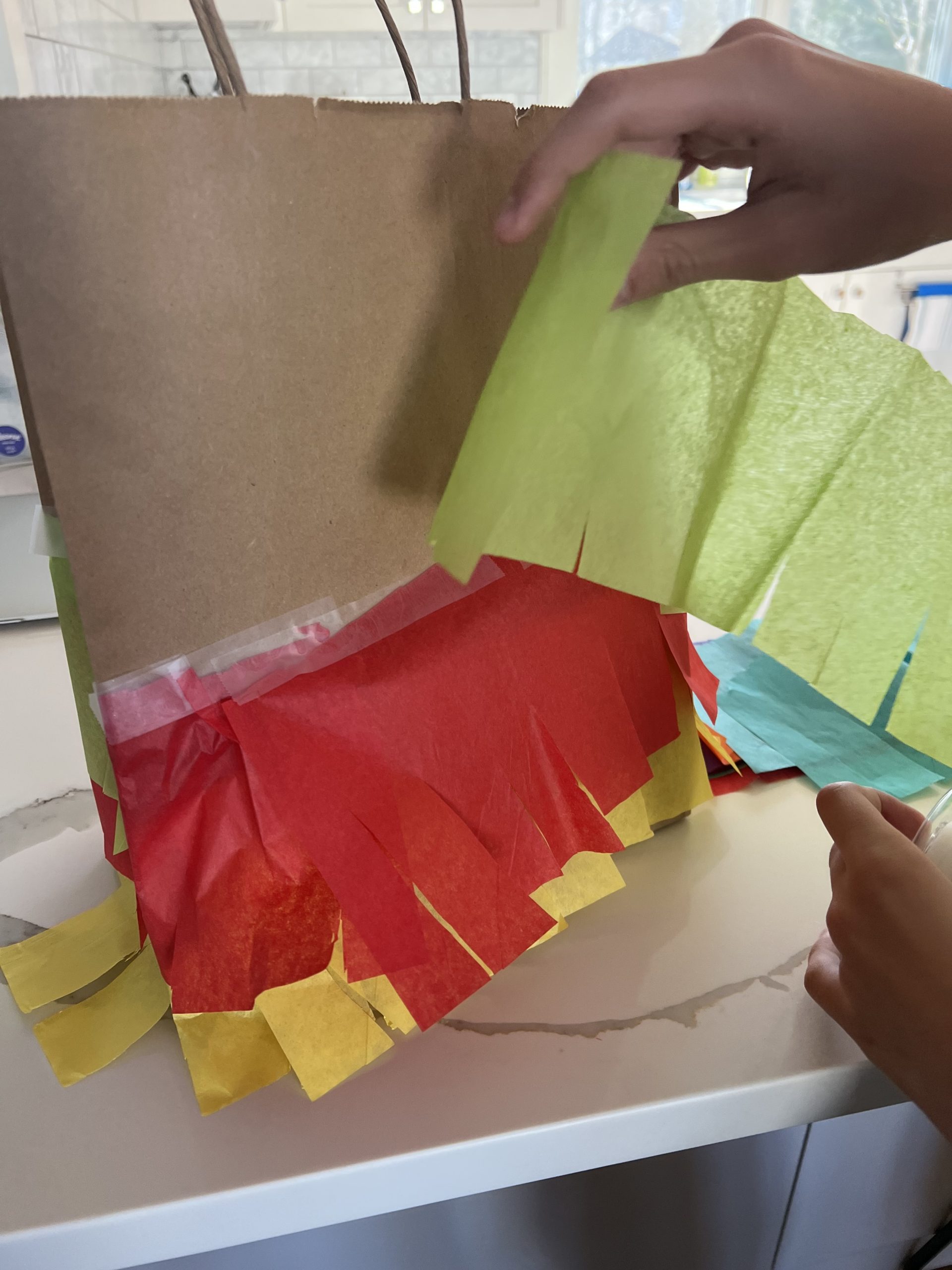 How to Make a Paper Bag Piñata - kitchen Ink Publishing